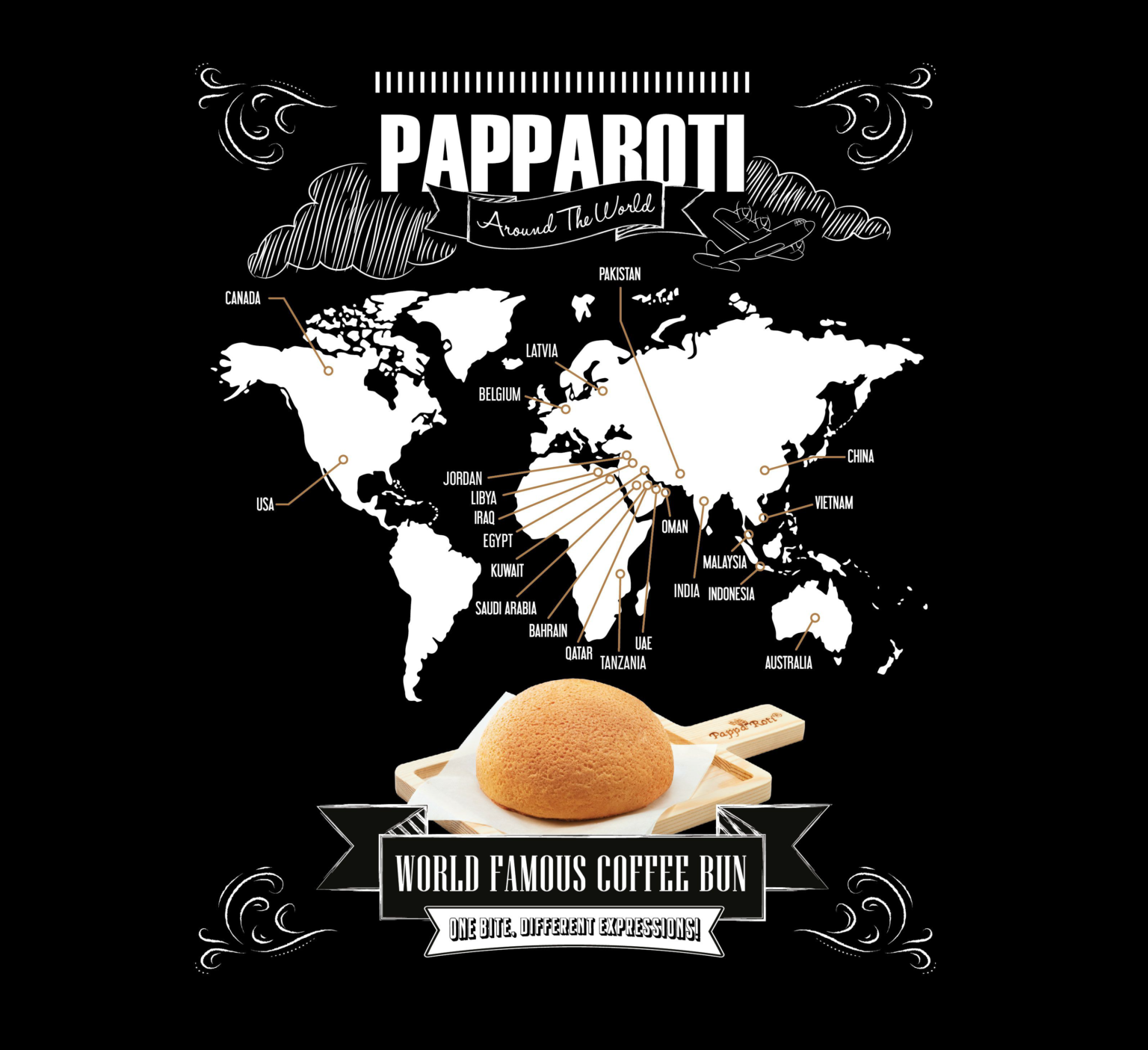 Malaysian Coffee Bun Recipe | Coffee Bun Malaysia | Papparoti Malaysia